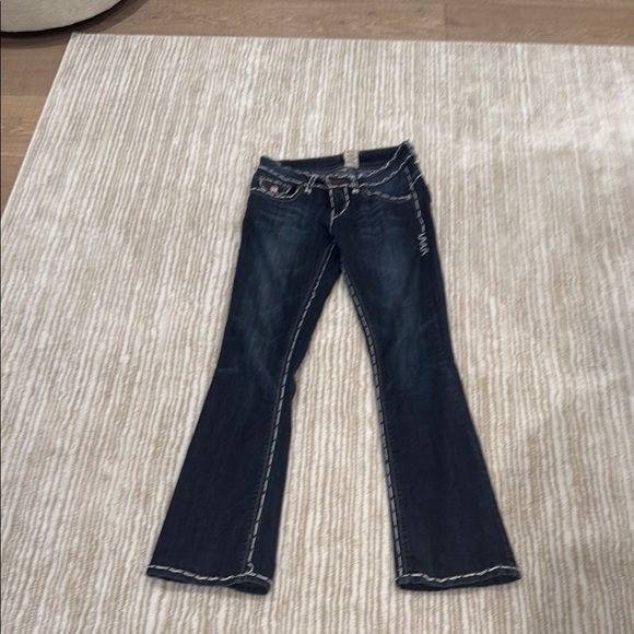 Miss Chic Jeans | Jeans | Miss Chic Jeans Blue Flare Wide Leg | Poshmark